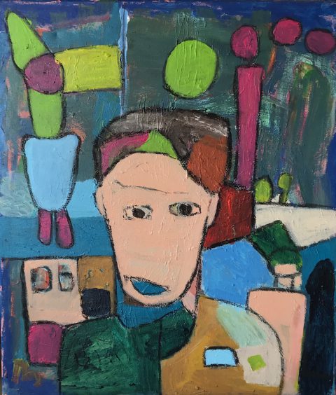 Man zonder neus | Atelier Verfstreken